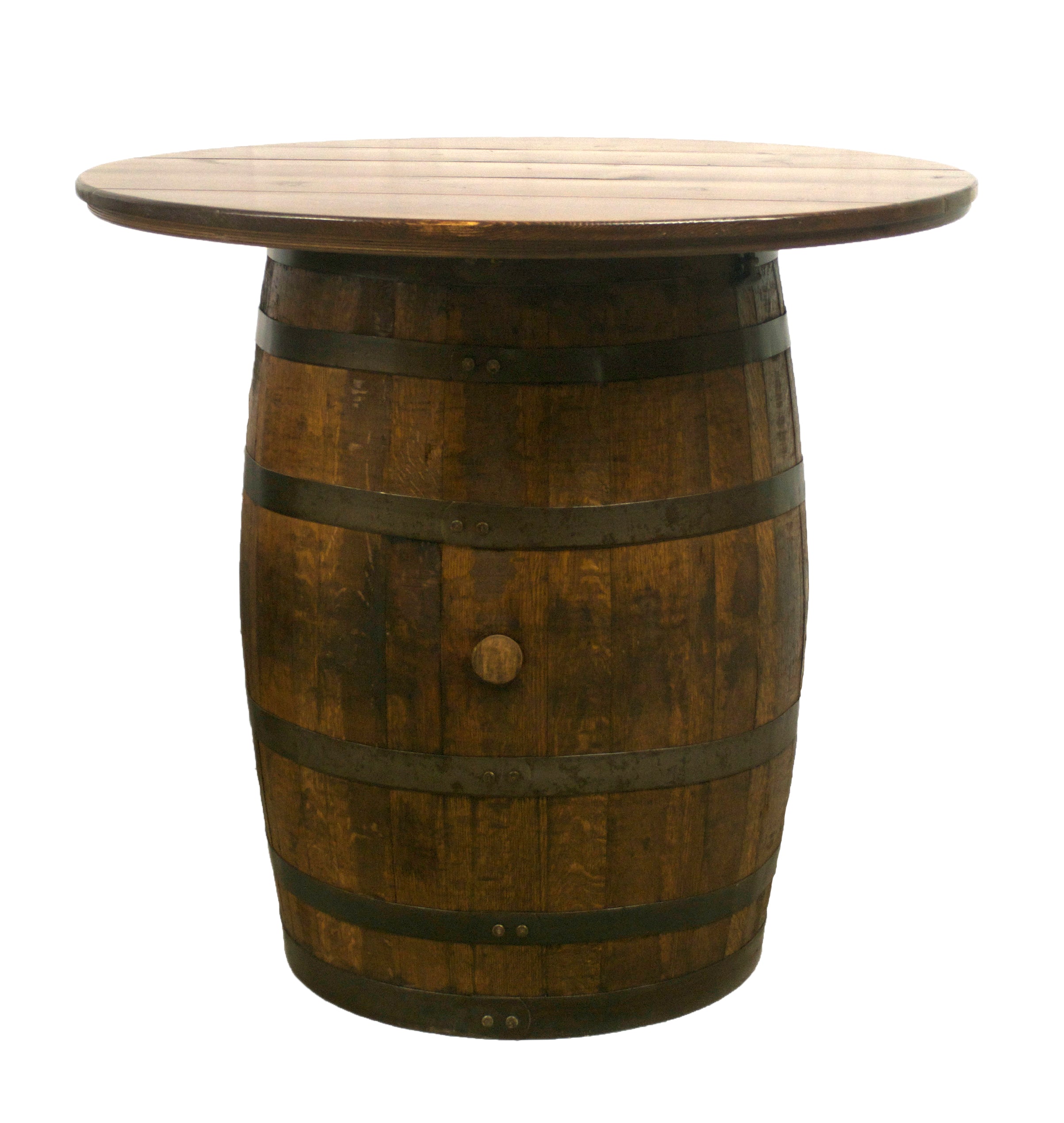 Single Whiskey Barrel Table with Top (FT40R-1) – Kestell Furniture